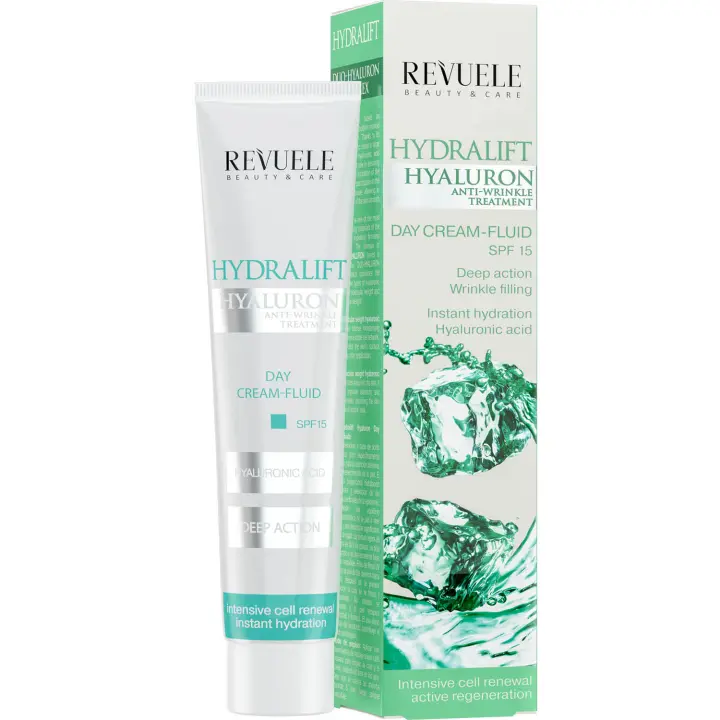 Денний крем-флюїд для обличчя Revuelle Hydralift Hyaluron - купити в ...